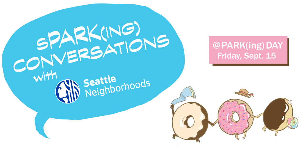 Join us as we sPARK conversations on PARK(ing) Day - Front Porch